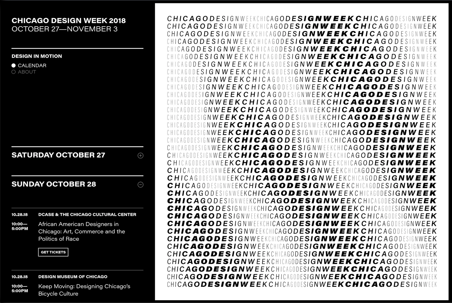 Featured Project: Chicago Design Week | One Design Company