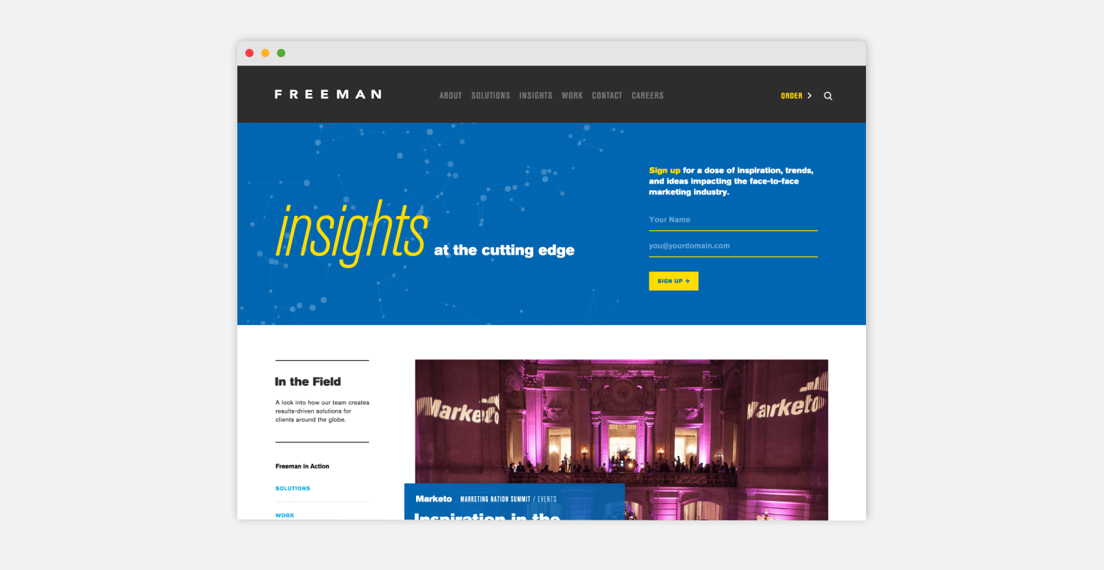 Freeman | One Design Company