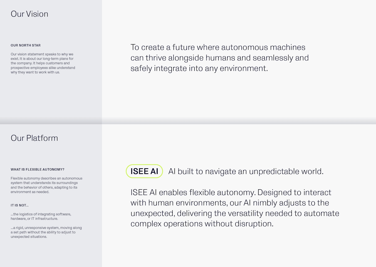 A differentiated brand for tech company, ISEE | One Design Company