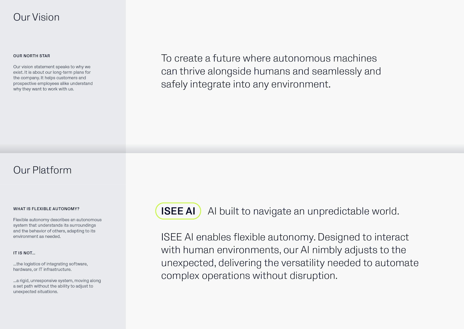 A differentiated brand for tech company, ISEE | One Design Company