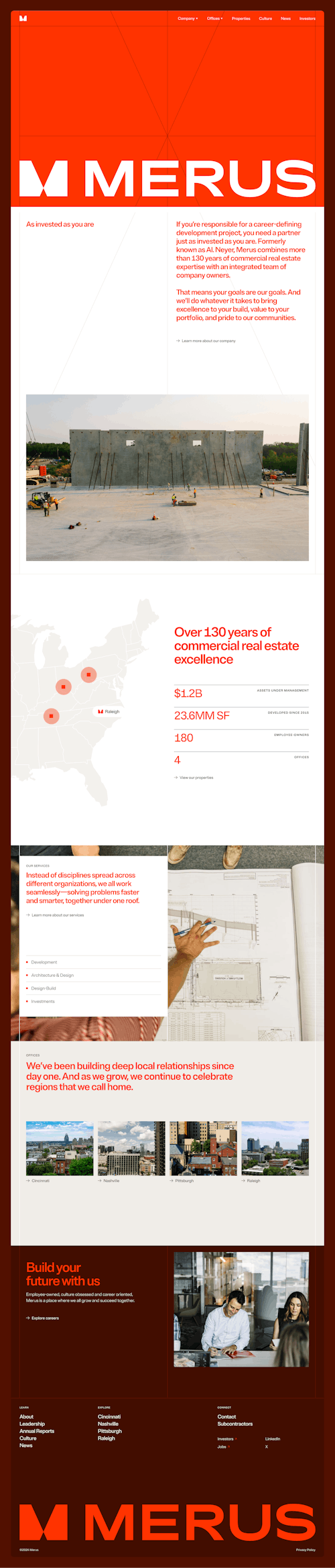 Merus Rebrand, Launch, & Website | One Design Company